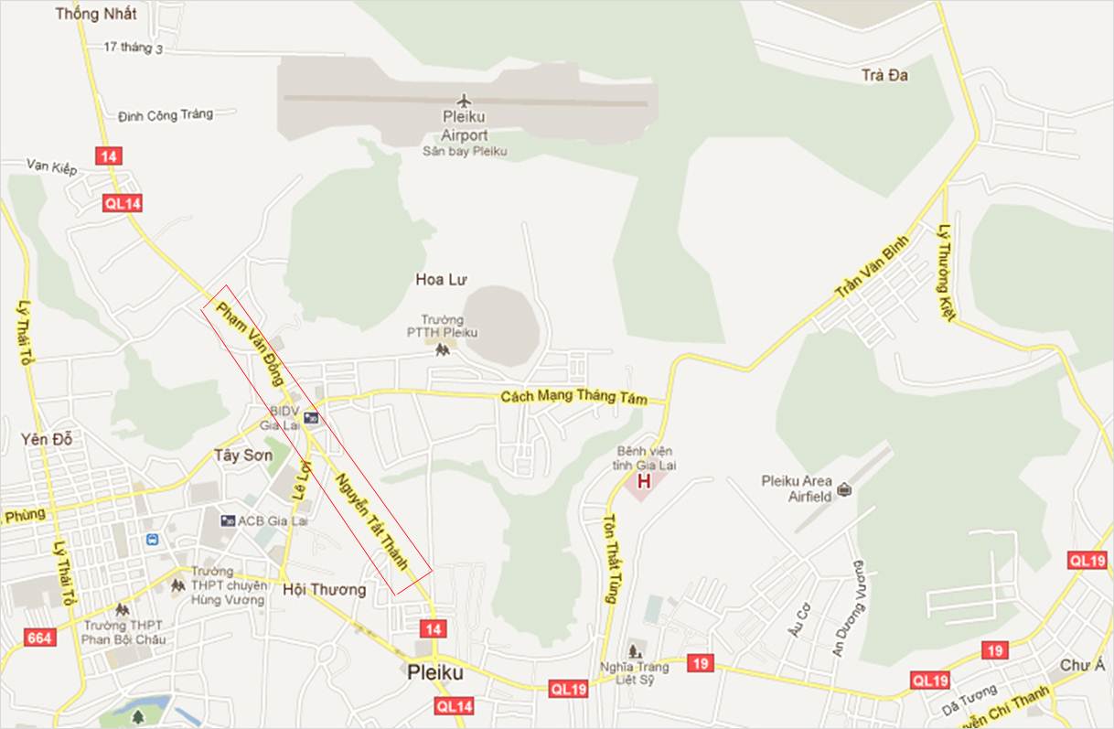 OUTDOOR ADVERTISING IN VIETNAM: Pleiku city - Gia Lai