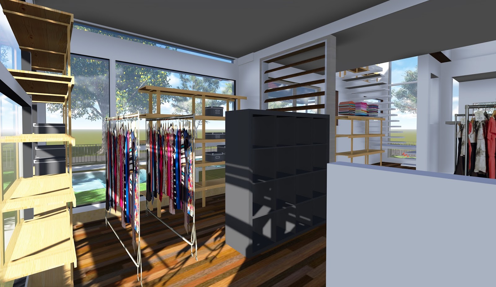 Gerai Arsitek: RUMAH BUTIK