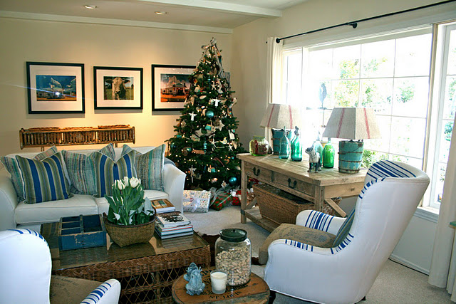 The Polished Pebble: Holiday Decorating Hee Bee Gee Bee's