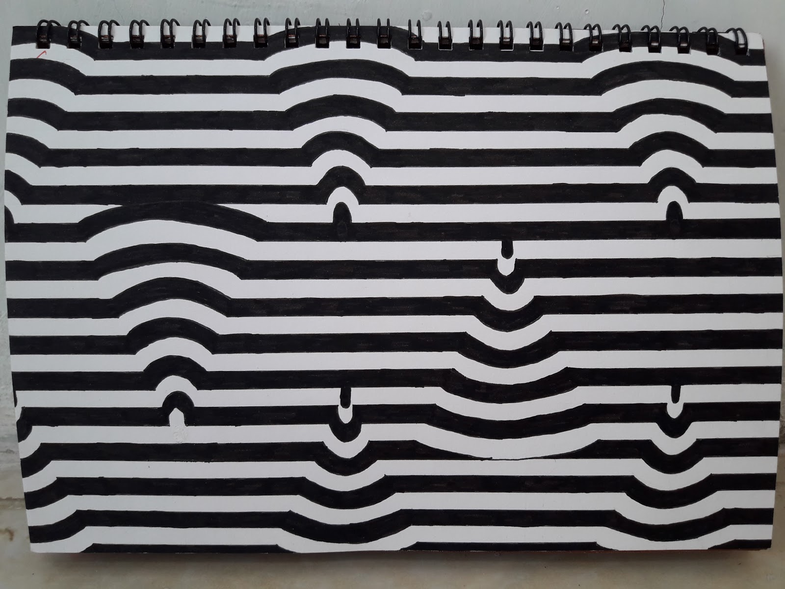 Tugas SBK : Contoh Nirmana Titik, Garis, Bidang, Gempal, dan Tekstur