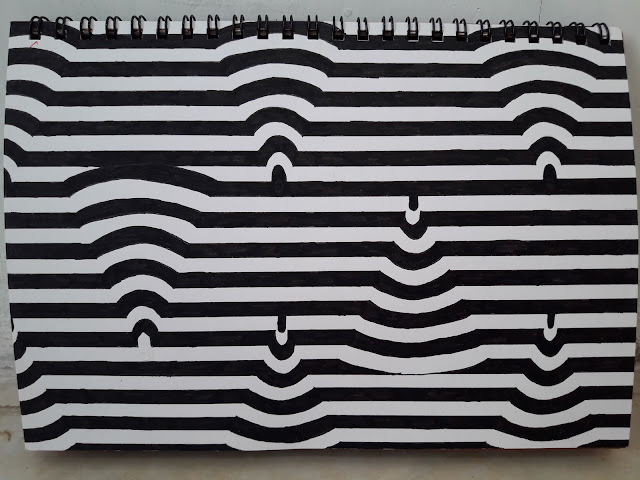 Tugas SBK : Contoh Nirmana Titik, Garis, Bidang, Gempal, dan Tekstur