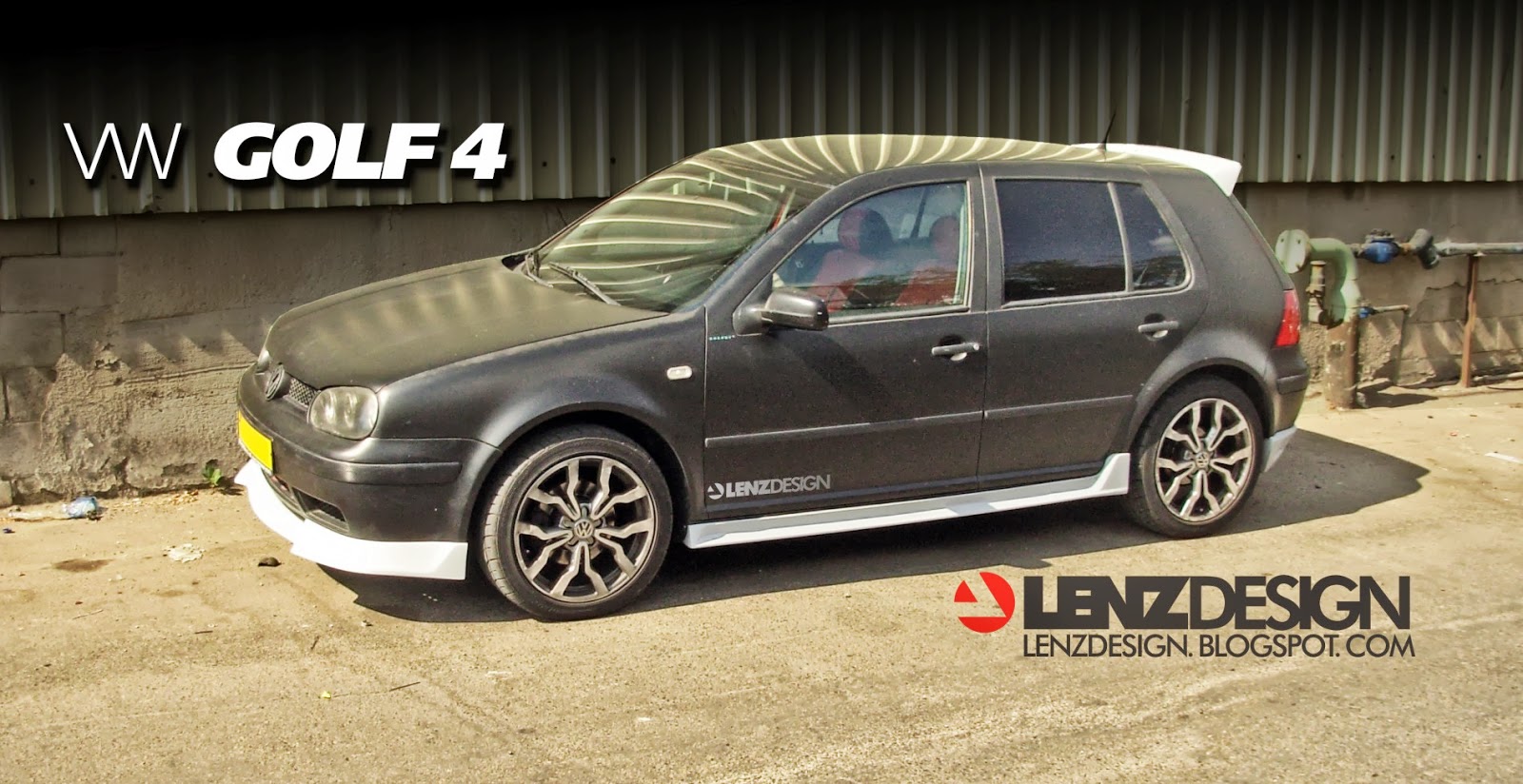 VW Golf 4 Tuning Lenzdesign. שיפורים חיצוניים לרכב - Auto Cars Benz