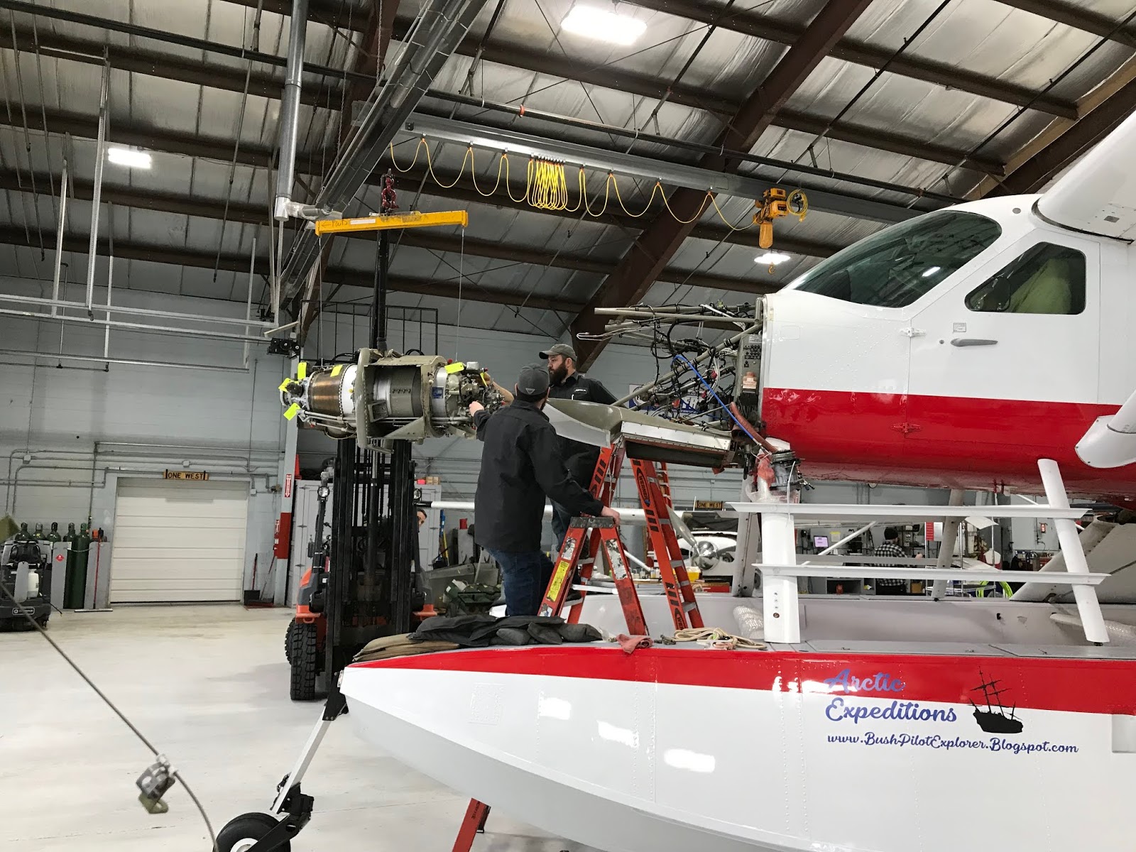 Caravan Bushpilot: Pratt & Whitney PT6A Installation