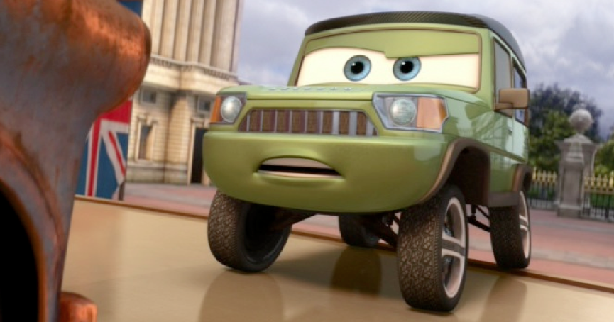 Dan the Pixar Fan: Cars 2: Mile Axlerod