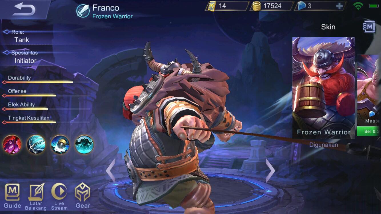 Guide Build Gear, Tutorial, How to Play the Strongest and Best Franco ...