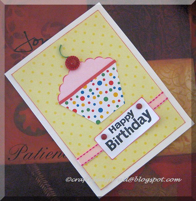 Craft Ideas For All Cupcake Birthday Card craft-ideas-for-all-cupcake-birthday-card