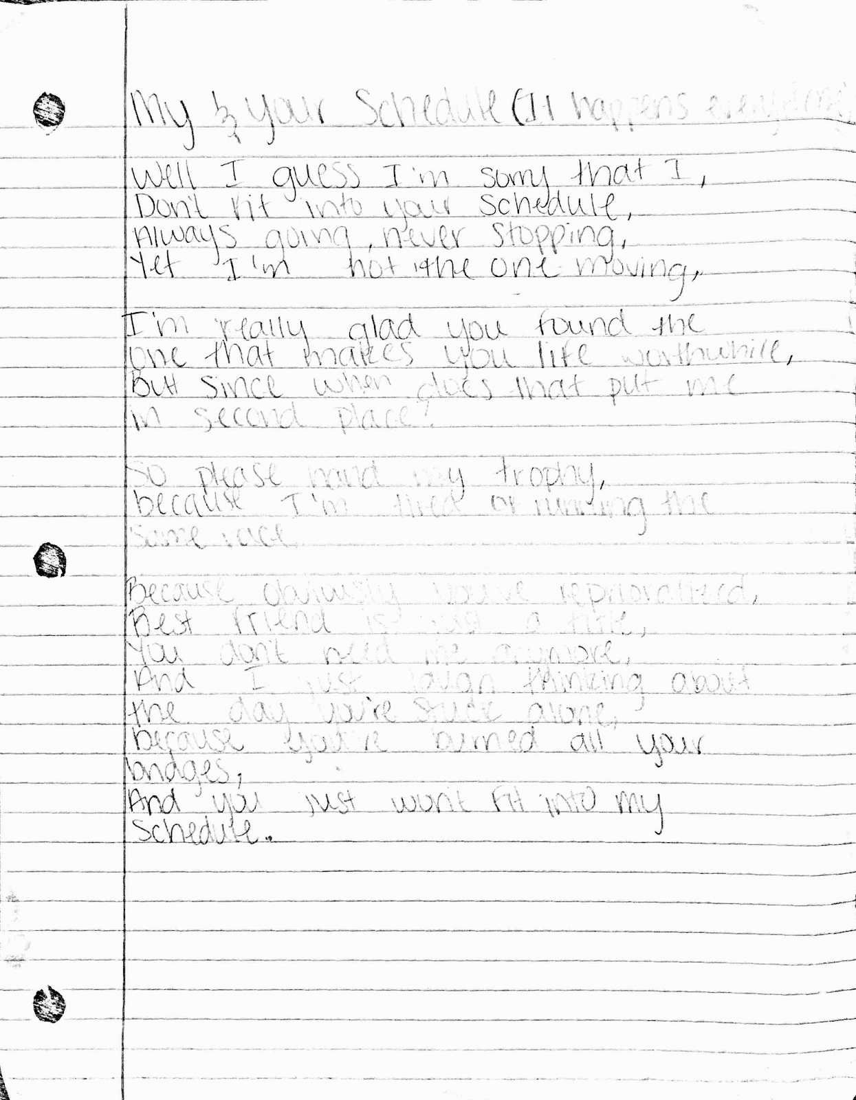 The Writing Addict: The 3 Most Embarrassing Poems I've Written