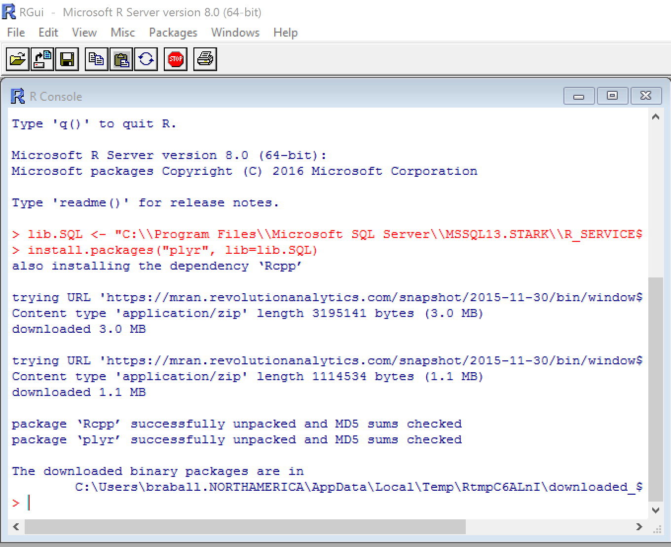 How Do I Add an R Package to SQL Server from In-Database R ... How Do I Add an R Package to SQL Server from In-Database R ...