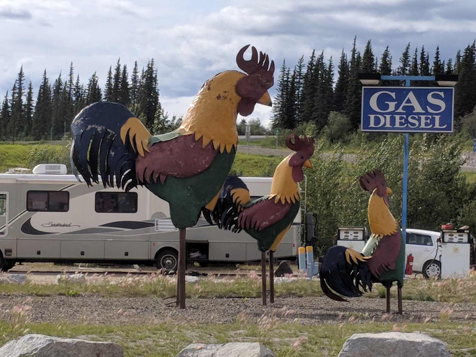 47 - July 13,14, 15 & 16th, Tok, AK; Chicken, AK; Top of the World ...