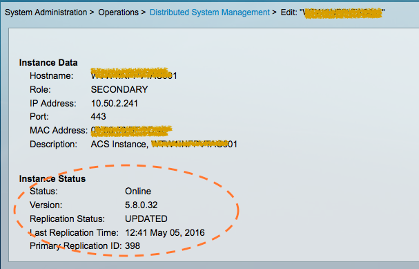 Ken Felix Security Blog: HOWTO: setup replication for cisco ACS servers 5.8