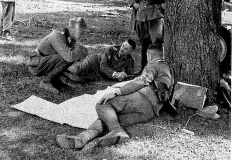 NAZI JERMAN: Foto 4. Gebirgs-Division "Enzian"