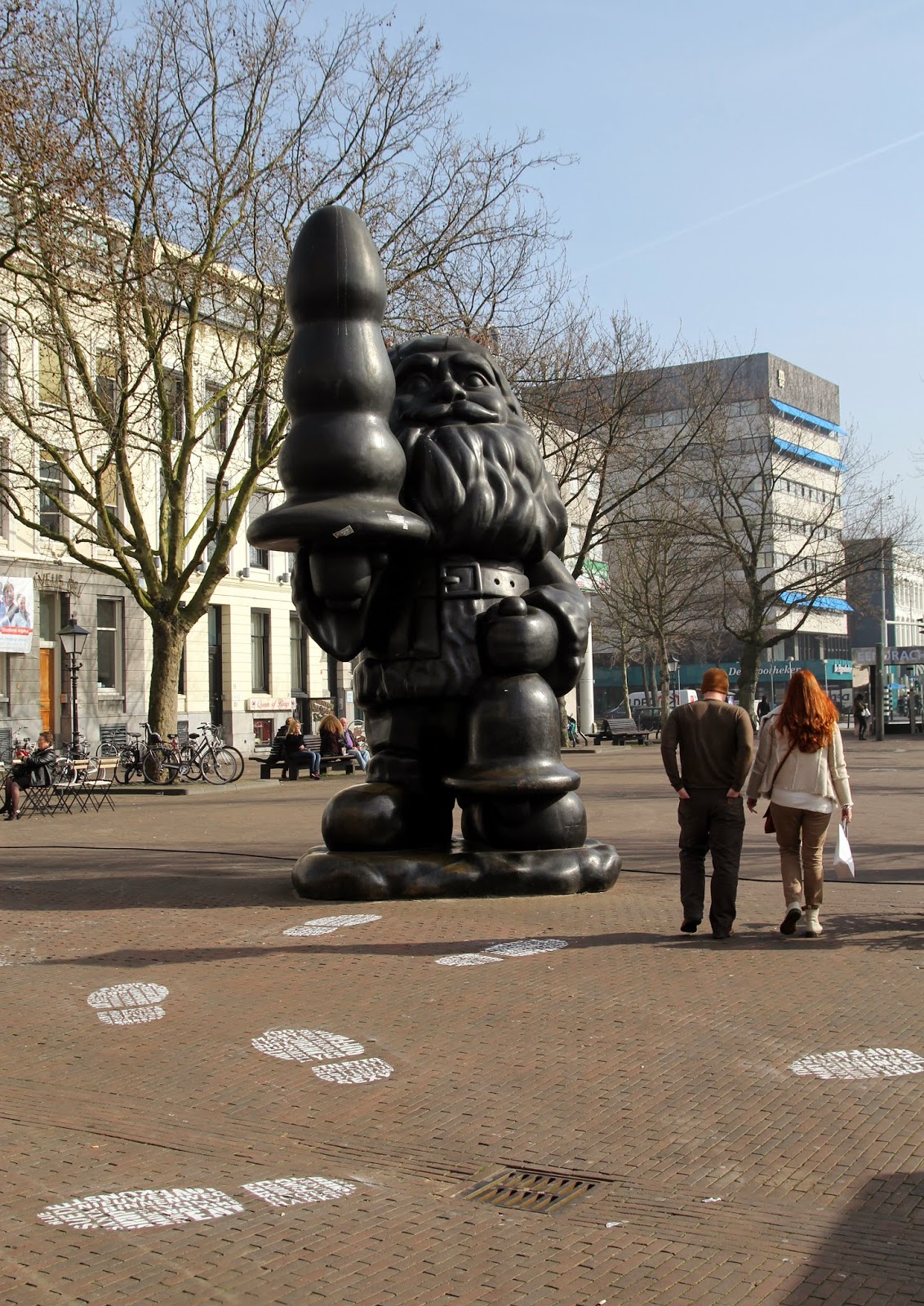 Rotterdam through my lens: Oudste winkelstraat en Santa Claus.