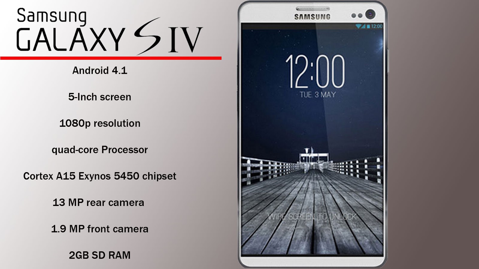 Samsung Galaxy S4 rumored specs, release date and news