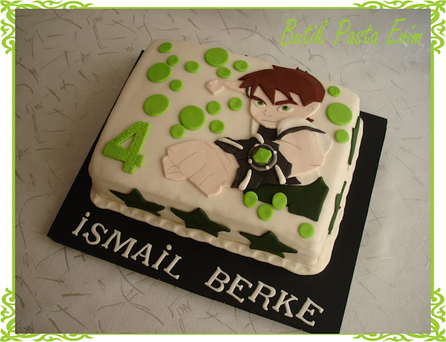 BUTİK PASTA EVİM----DENİZLİ: Ben 10 Pastası-İsmail Berke...