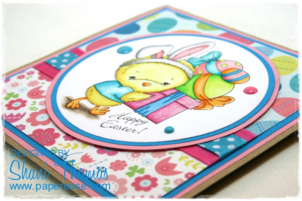 Easter card featuring Di's Digi Stamps The Ears Are the Best Bit ...