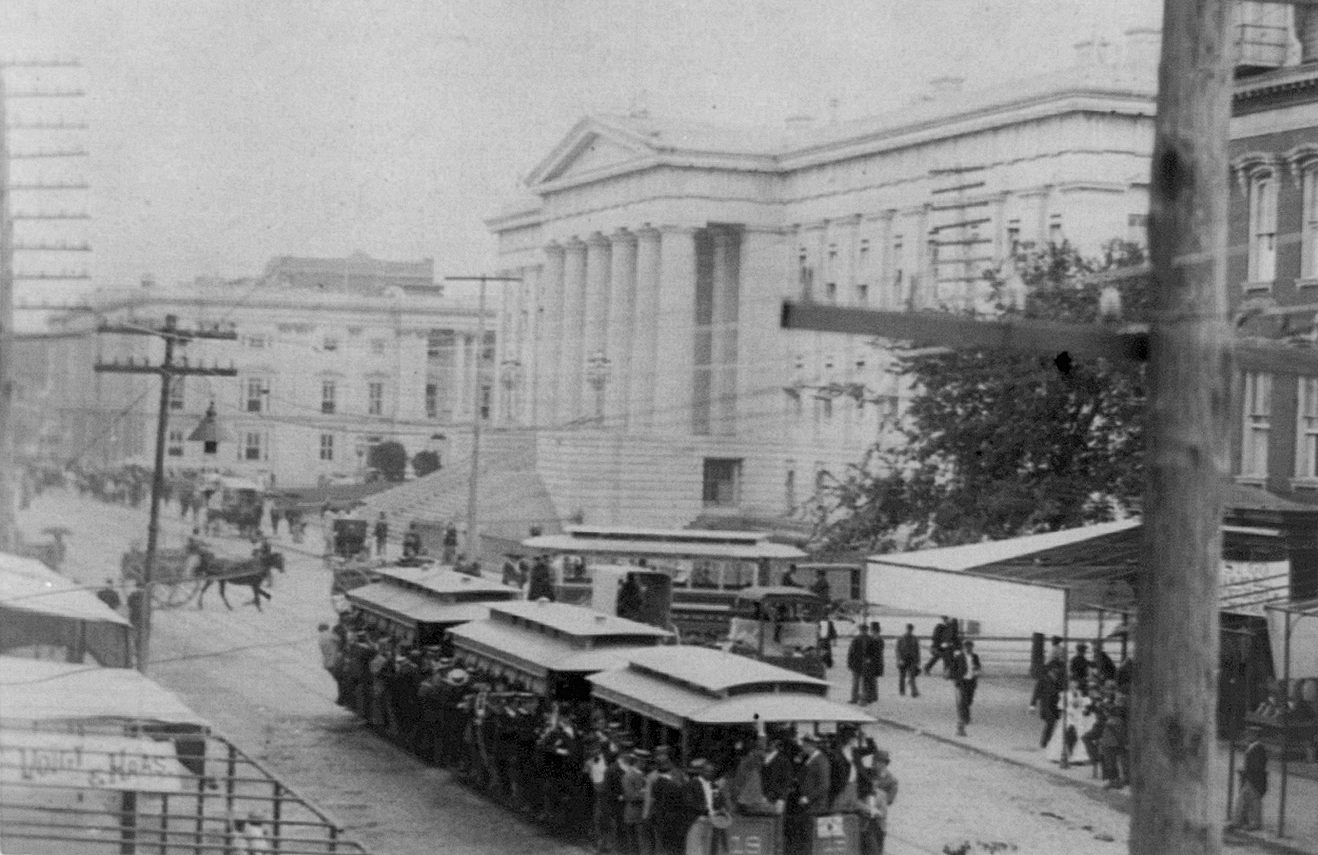A closer look: Seventh Street NW in the 1870s - and its streetcars