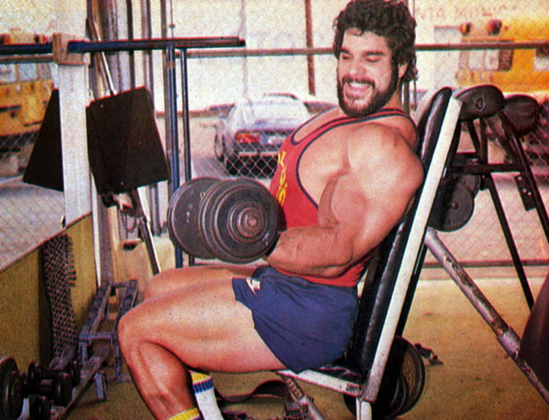 The Ultimate Hercules Blog: Lou Ferrigno training