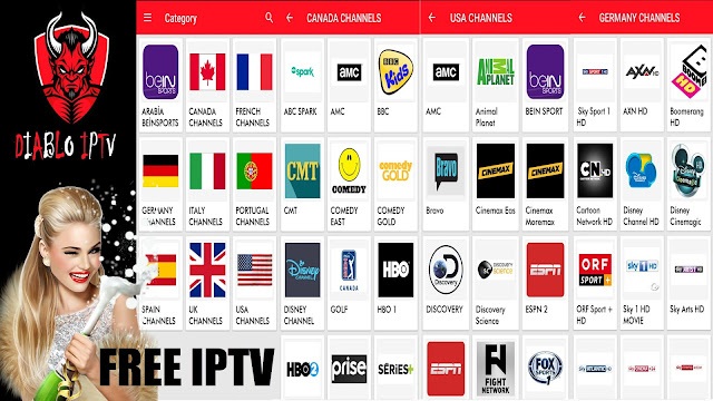 DIABLO IPTVDROID FREE IPTV TO WATCH BEST PREMIUM CHANNELS - IPTV DROID
