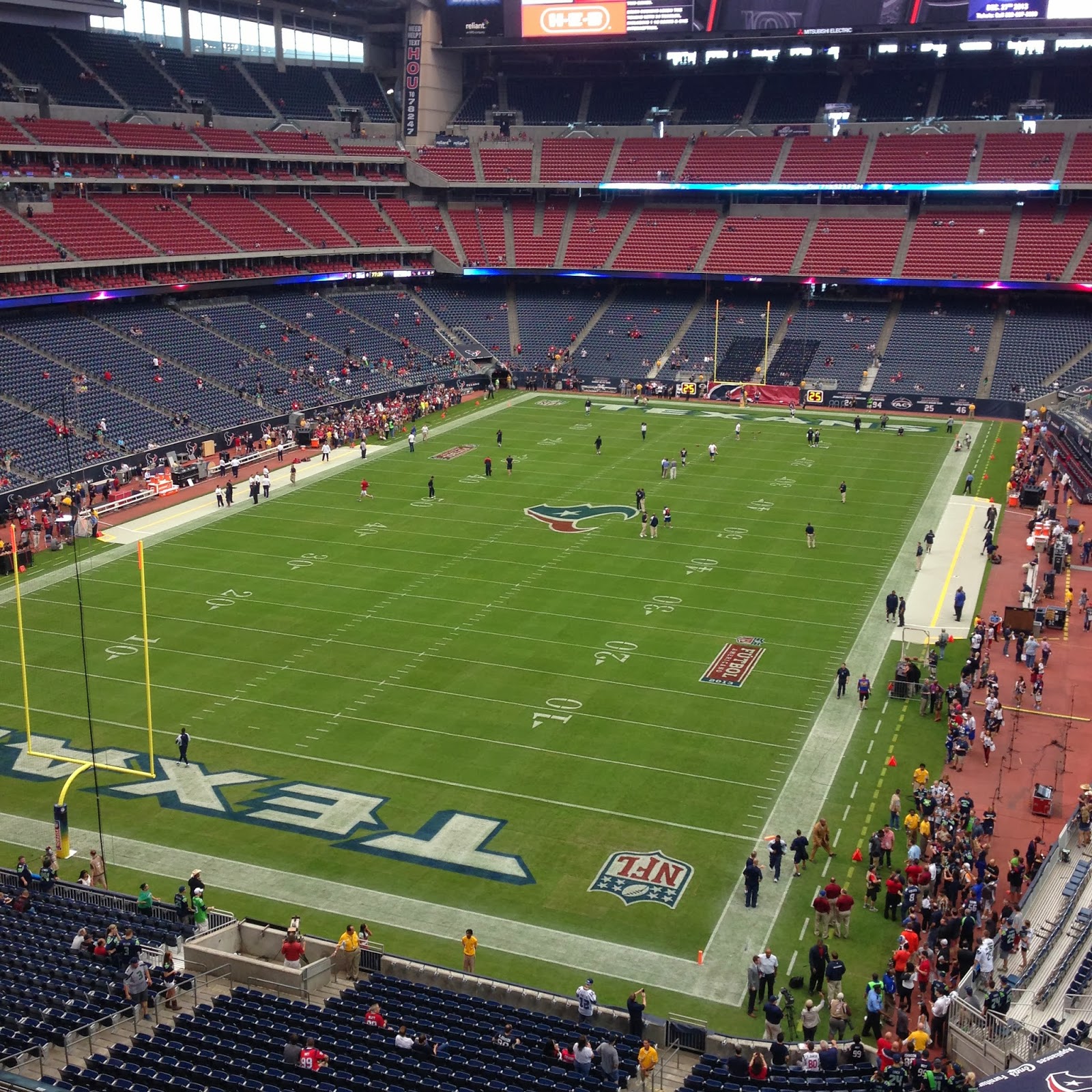 CJAM's Adventures: First NFL game, check