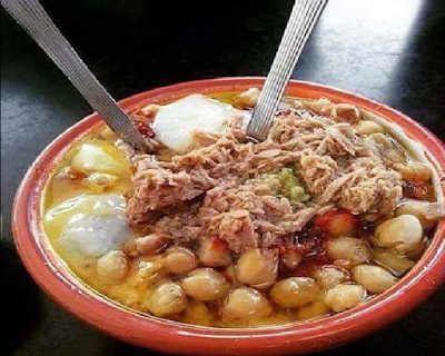 طريقة عمل لبلابي تونسي Comment préparer le lablabi - cuisine-arabe