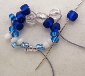 Alternating Cellini Spiral Bracelet Beadweaving Pattern - MyAmari