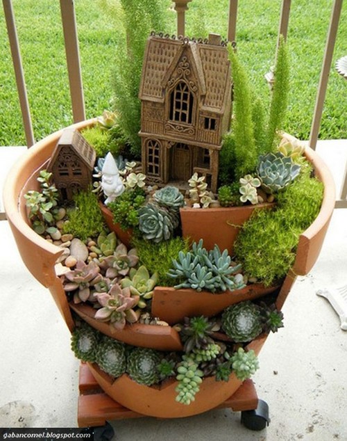 Menakjubkan, Hiasan Pasu Bunga Yang Pecah Seakan Alam Fantasi. - Gaban ...