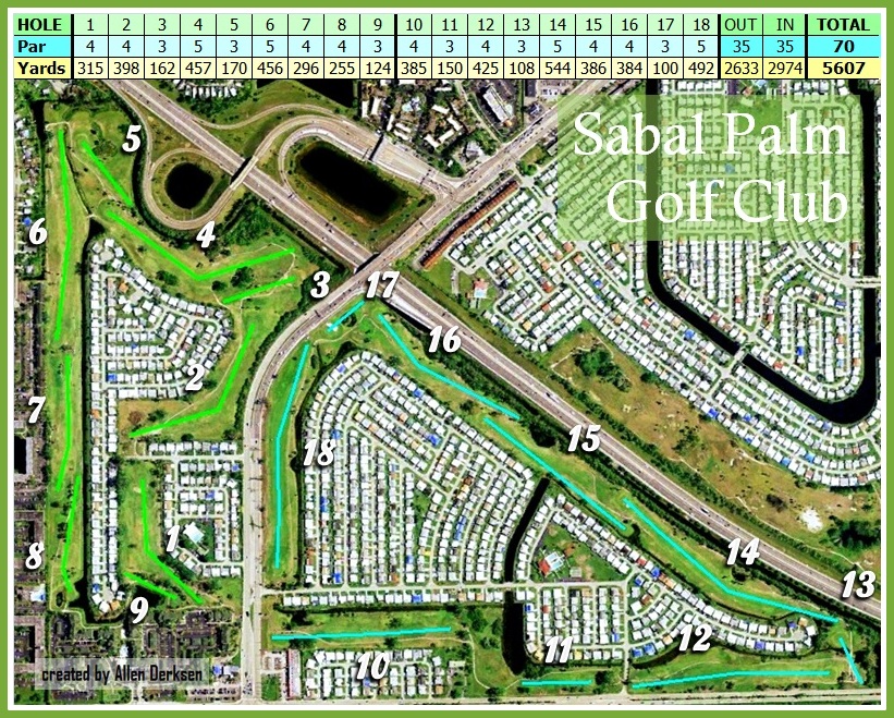 The Florida Golf Course Seeker: Sabal Palm Golf Club