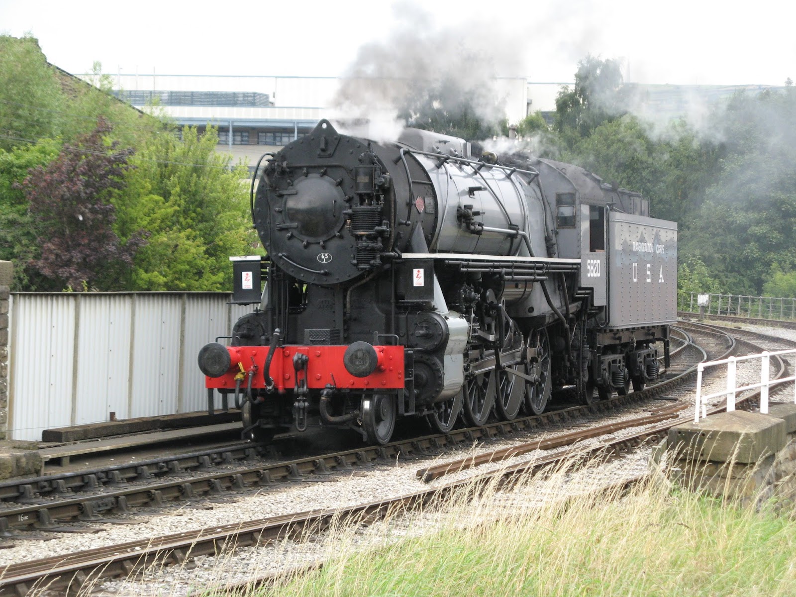 Steam Memories: USA Army Transport Command S160 at Keighley yesterday ...