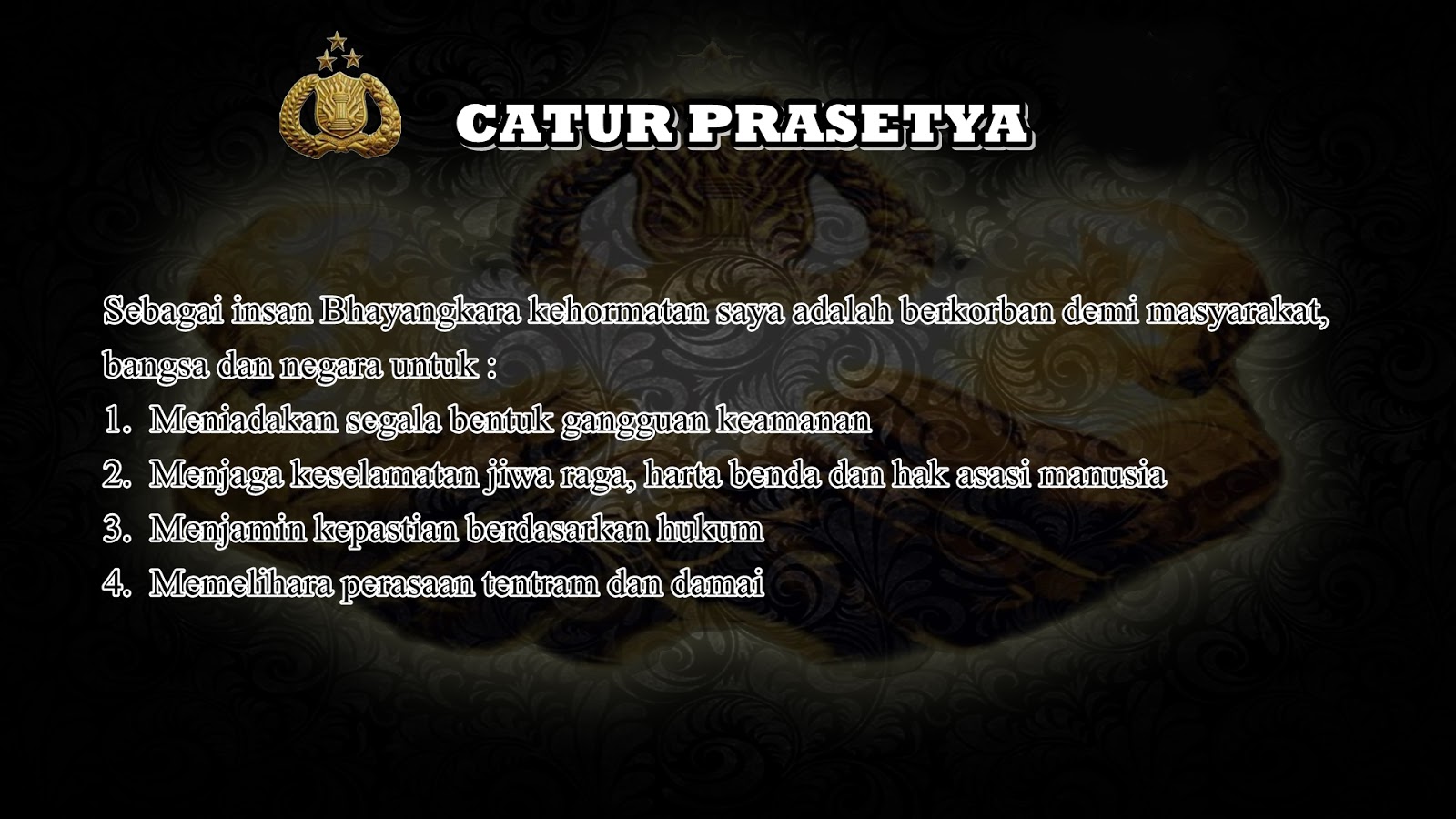 TRI BRATA & CATUR PRASETYA