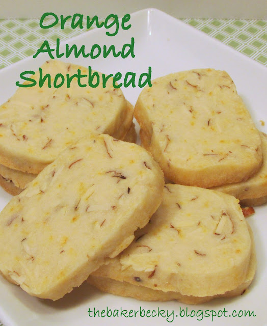 Baker Becky: Almond Orange Shortbread