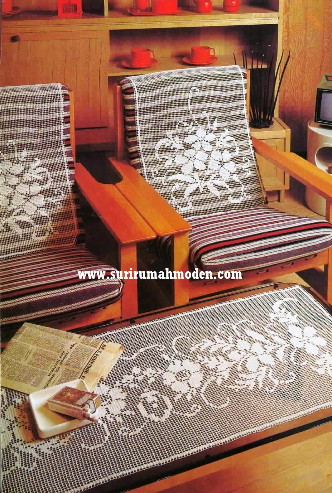 Suri Rumah Hari Ini: Free Pattern - Alas Meja dan Alas Sofa