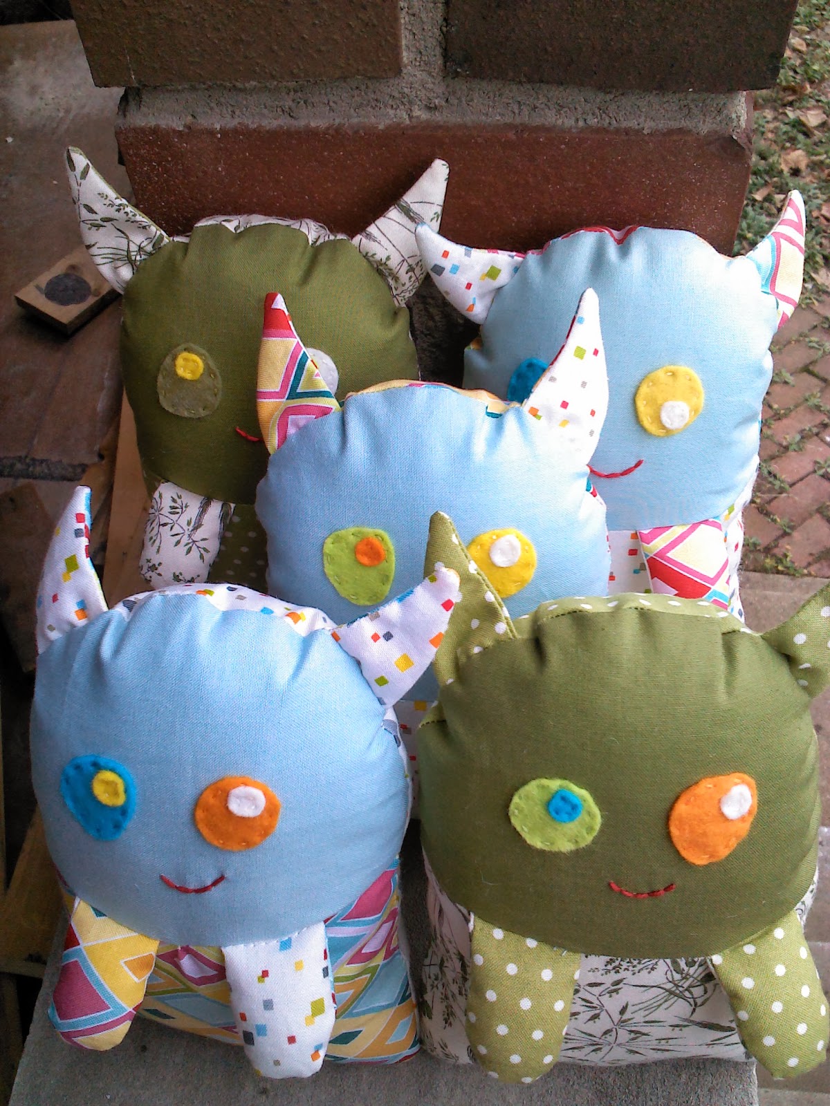 Just Something I Made: FY14 Charity Sewing: Monster Mash!