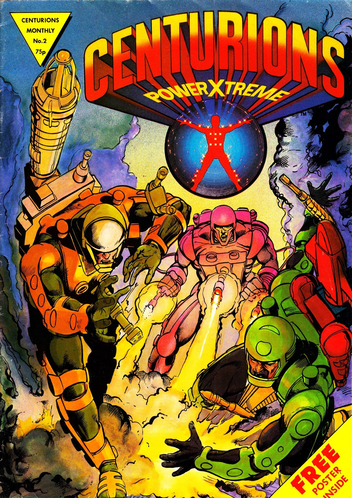 STARLOGGED - GEEK MEDIA AGAIN: 1987: CENTURIONS ISSUE 2: POWER X-TREME!