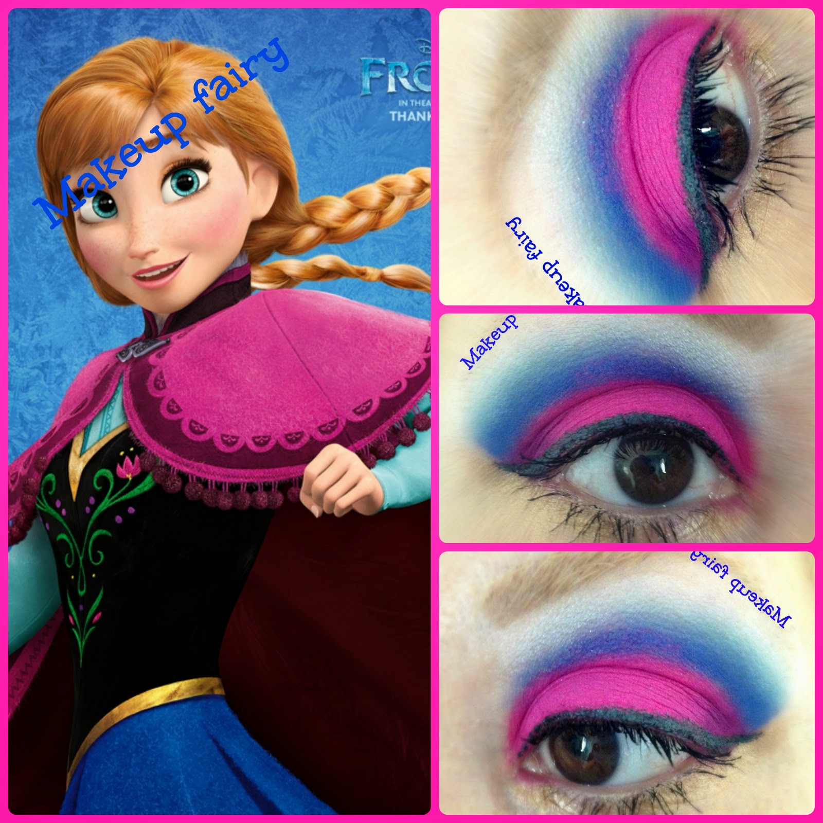 Elsa And Anna Makeup
