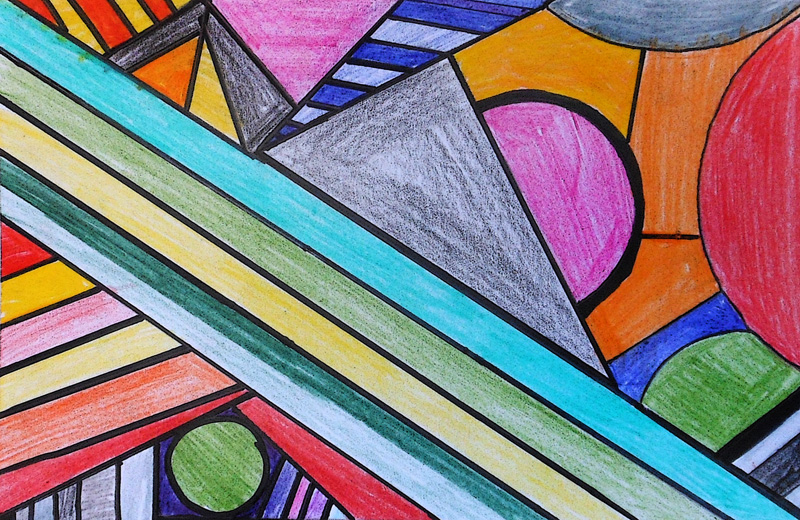 Earl Warren Arts: Fourth Grade: 2D Geometric Design