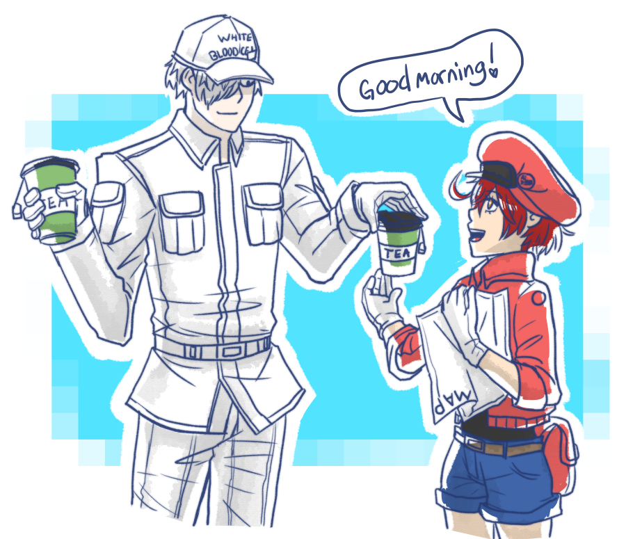 Roxy's Art Blog: Cells At Work