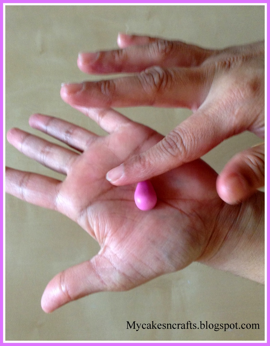 My Cakes n Crafts: How to make Fondant or Gum Paste Cherry Blossoms