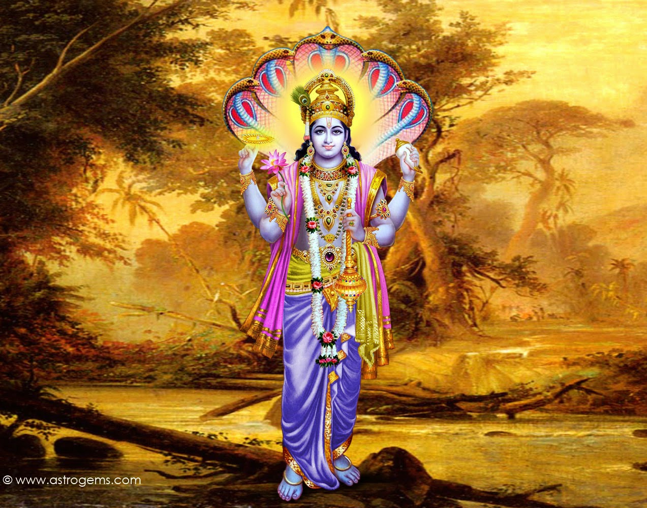 wallpapers: Vishnu in parkadal photos