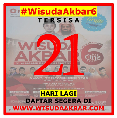 Membuat Poster Countdown Dengan Excel dan Word