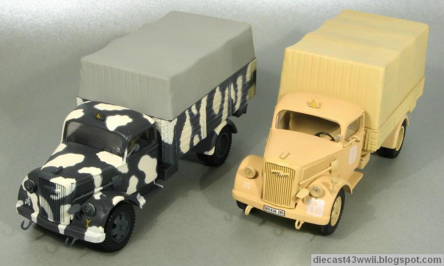 Military scale models: Opel Blitz from Victoria