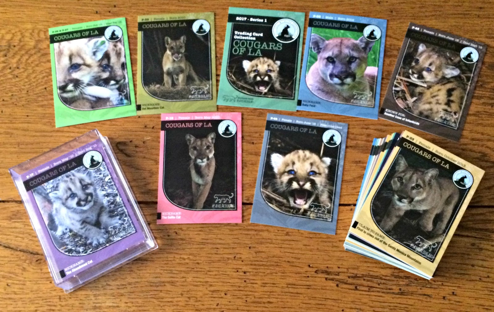 A GEEK DADDY: National Wildlife Federation Launches Cougar Trading Card ...