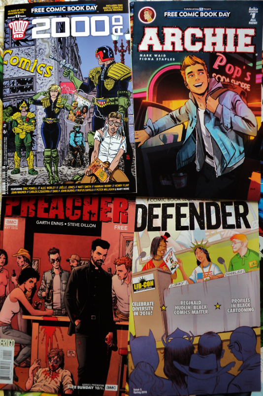 Arion's Archaic Art: May Comics / cómics de mayo