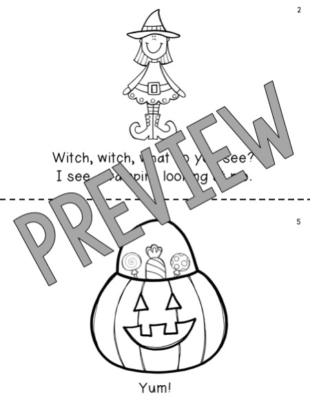 Emily Jane Creates: 4 PUMPKIN EMERGENT READERS