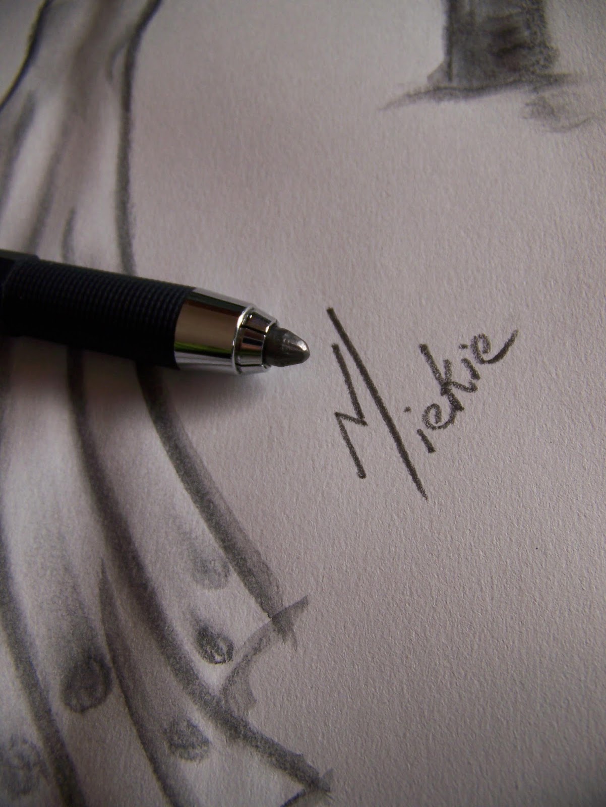 A Pretty Talent Blog: Painting your Graphite drawings