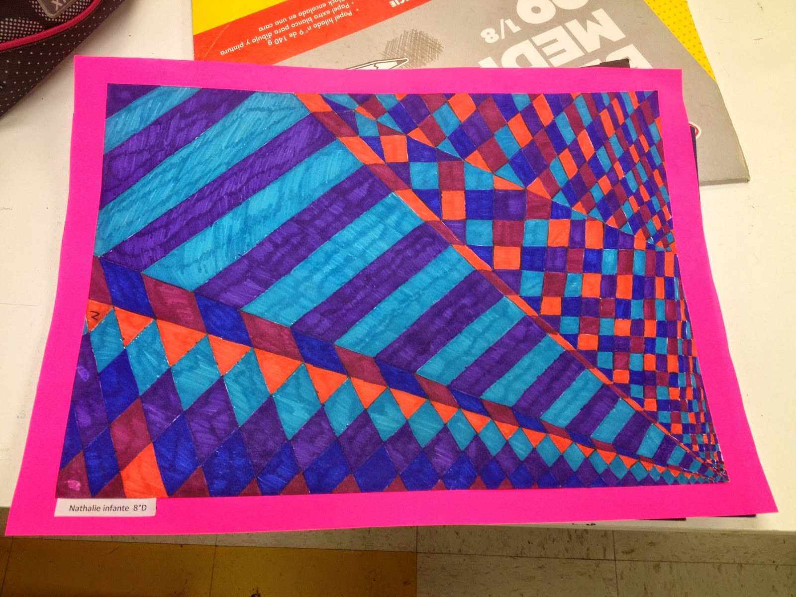 Clase de arte: Octavo Básico: Op Art o Arte Cinético