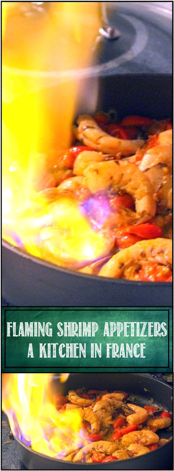 52 Ways to Cook: FLAMING Shrimp (Gambas Flambees with Sambuca via A ...