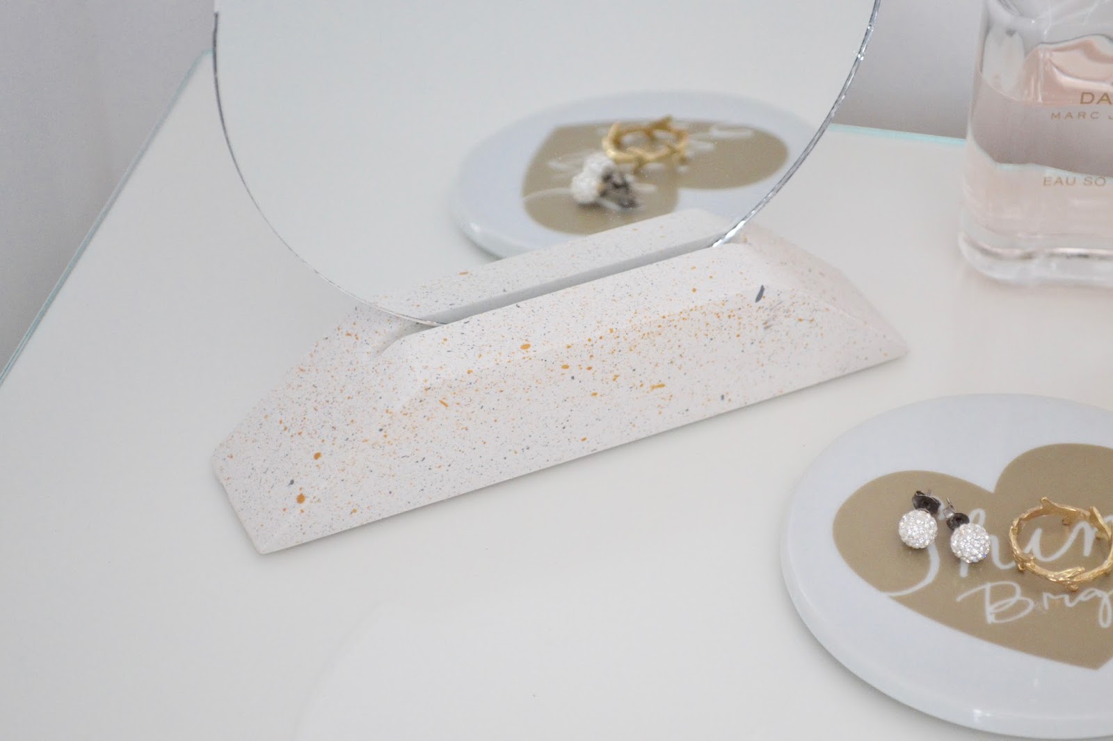 DIY Home Decor | Geometric Mirror Stand | The Things She Makes