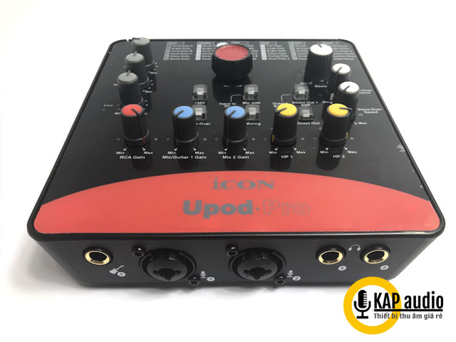 Sound card Icon Upod Pro chính hãng Kapaudio| Mic thu am gia re