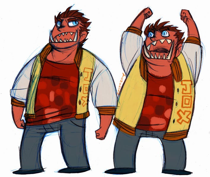 Tomo-Robo: Monsters University Human Design