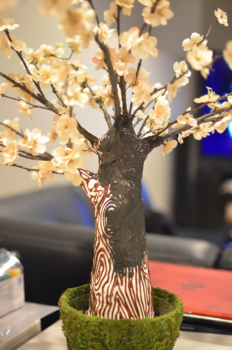 cookiedoe - Food and Crafts: Centerpieces - Sakura Tree